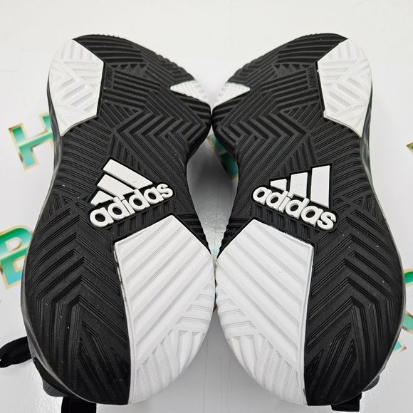 adidas | Shoes | Adidas Own The Game 2 Black White Mens Basketball ...